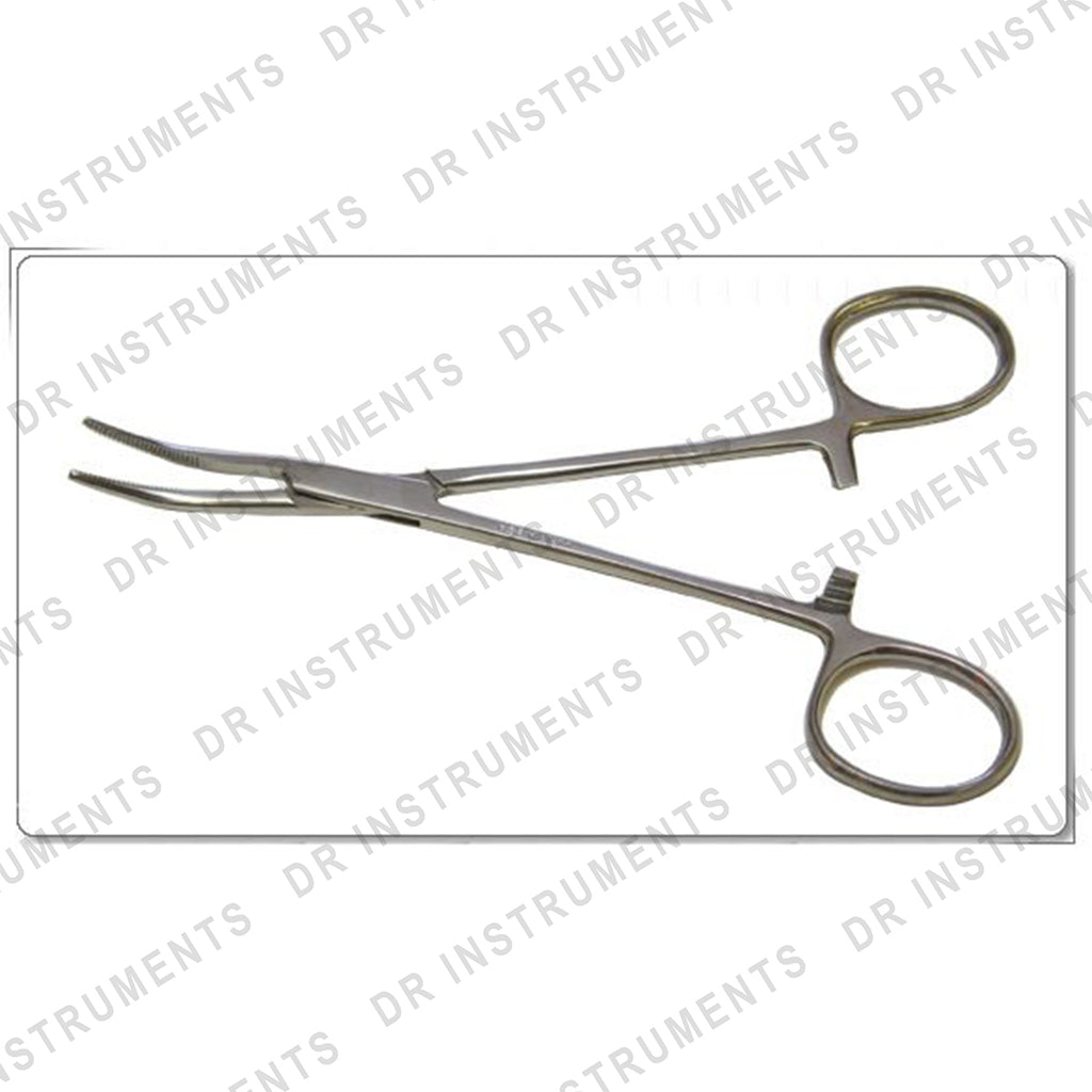 Curved Kelly Forceps - Dissecting Forceps - DR Instruments