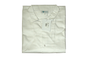 DR Uniforms Snap Closure Knee Length Long Lab Coat White - Laboratory ...