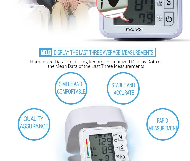 Medical Digital Wrist Blood Pressure Monitor – DR Instruments