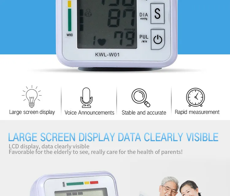 Medical Digital Wrist Blood Pressure Monitor – DR Instruments