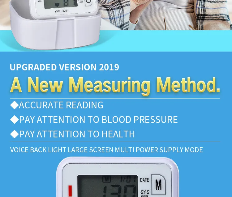 Medical Digital Wrist Blood Pressure Monitor – DR Instruments