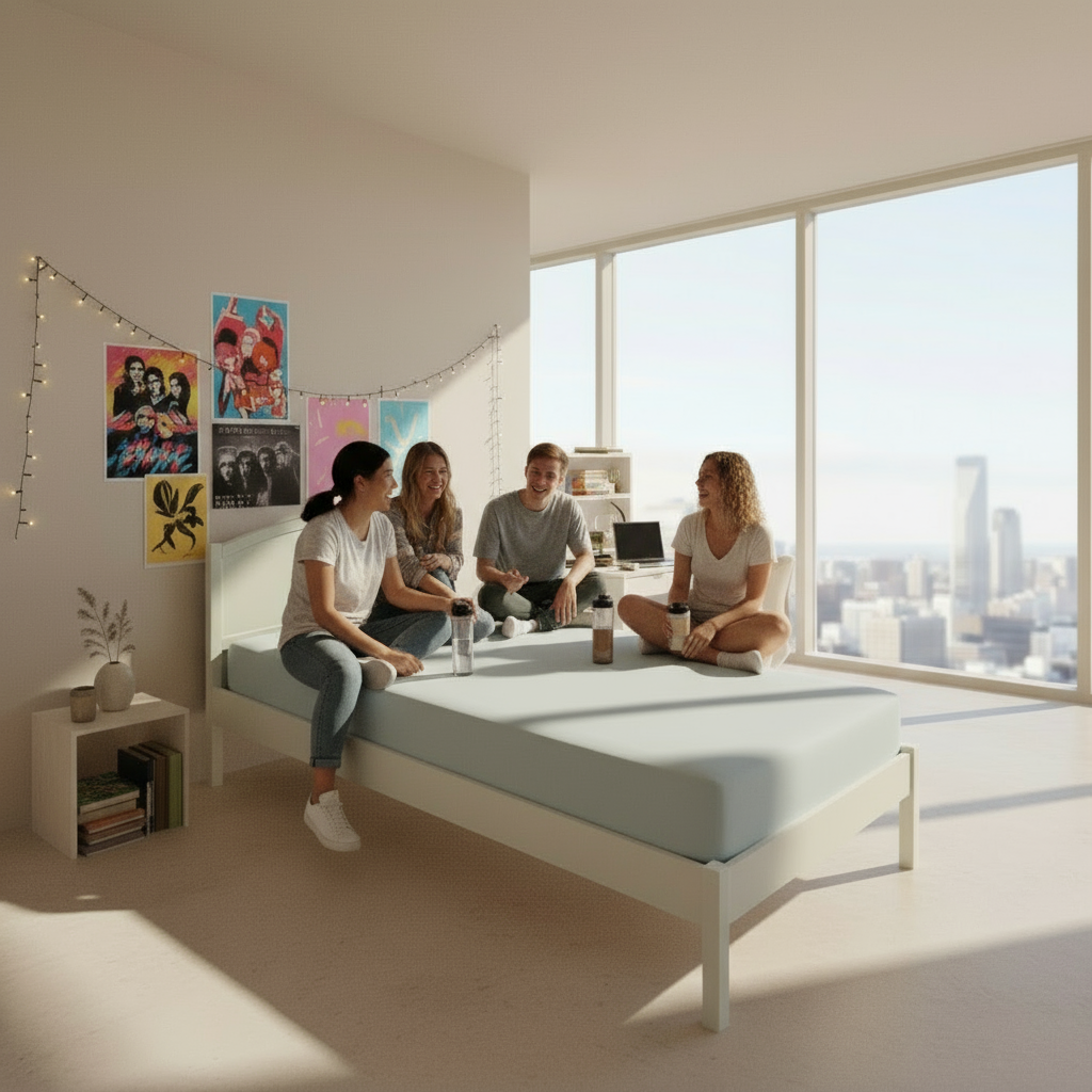 Twin Xtra Long water Proof Dorm Mattress Topper – DR Instruments