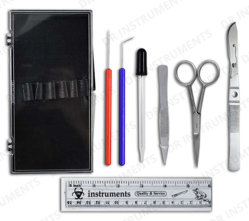 Dissection Kit w/ Screw Lock Blade - 61PC - Dissection Kits – DR ...