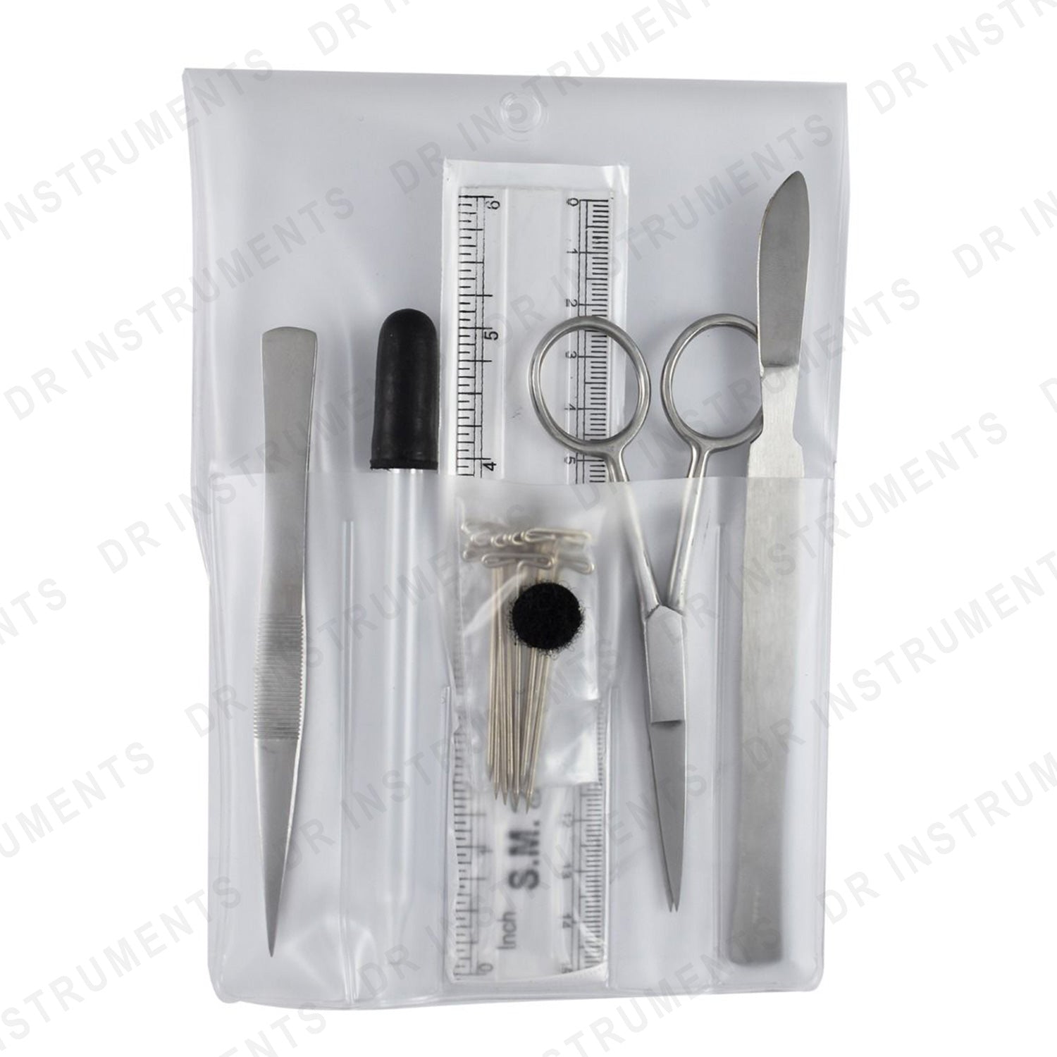 Basic Dissection Kit - 64N - Stainless Steel - Plastic Pouch – DR ...
