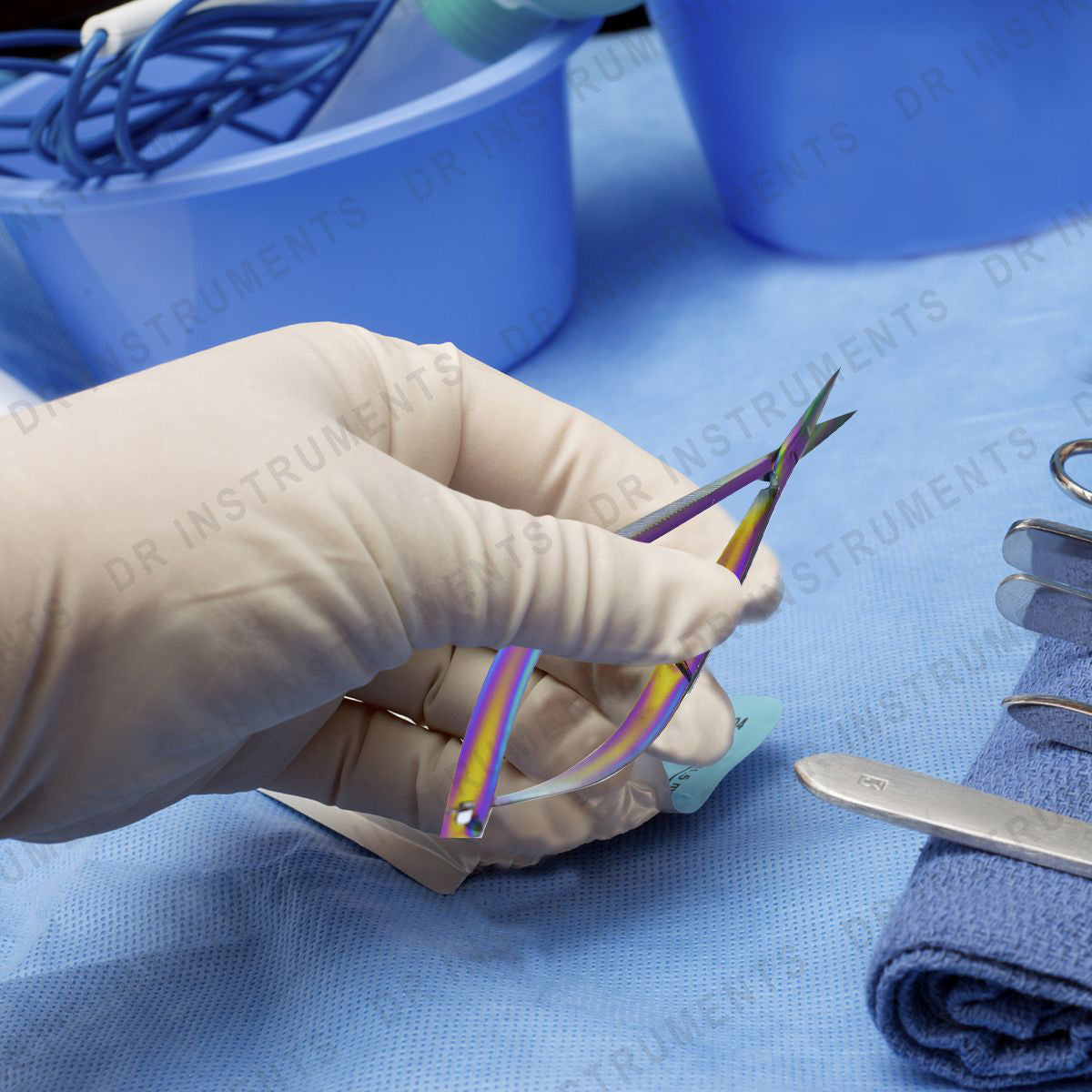 Microdissection Scissors Titanium Coated – 4.75" for Precise and Delic ...