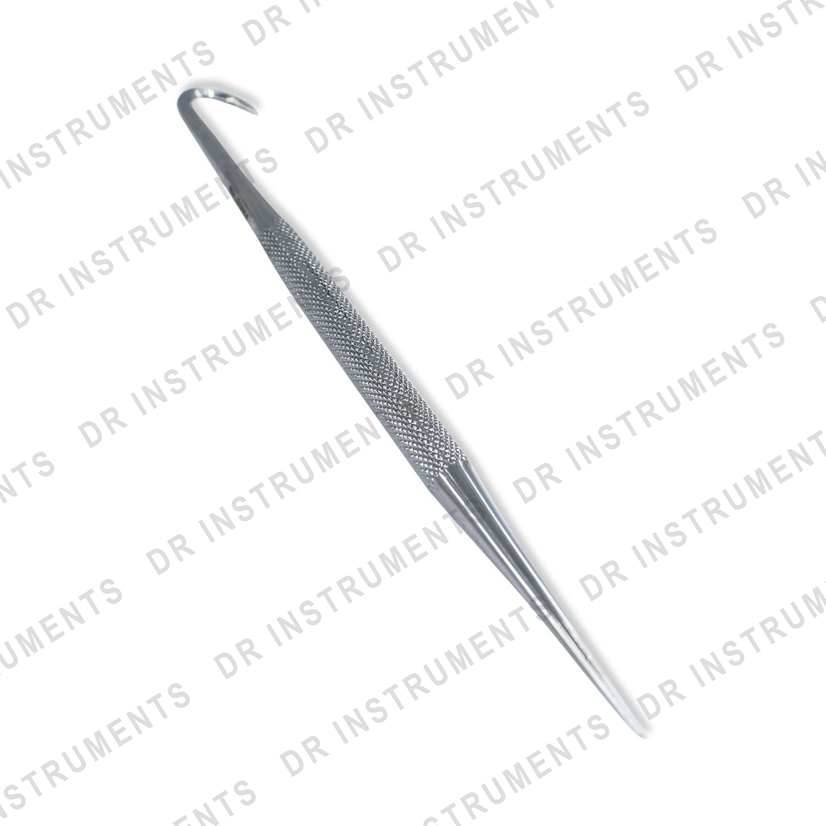 Probe And Hook chrome plated 6.6" - Probes And Pins - DR Instruments